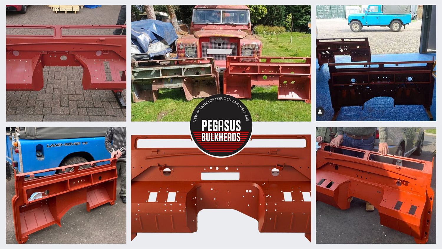 Series 1 86 and 88 inch 107 and 109 inch bulkheads 1954 to 1958