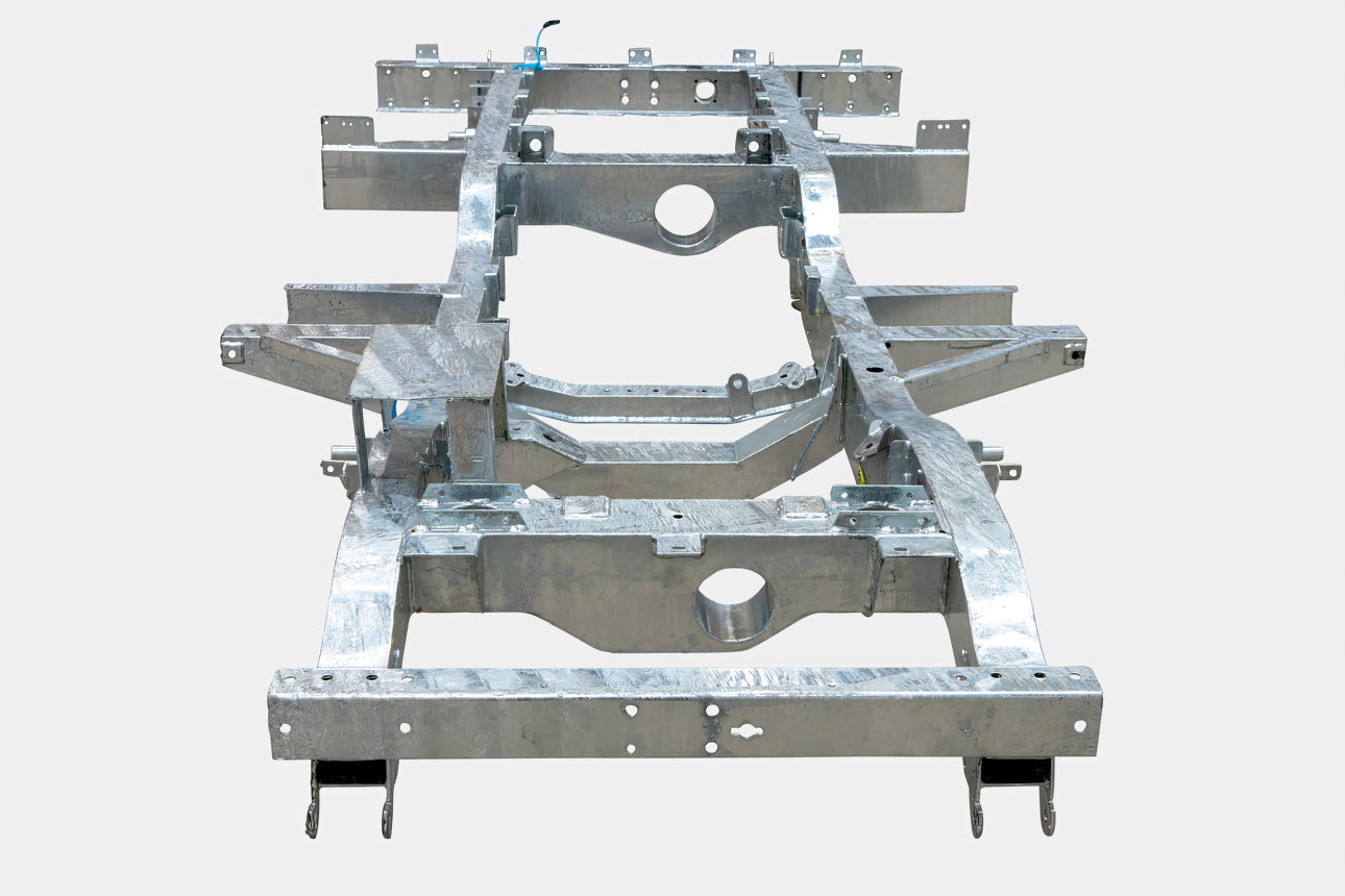 Series 3 88 inch Lightweight Military Galvanised Chassis
