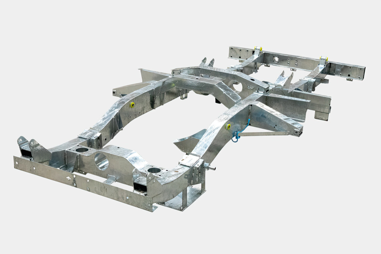Series 2A 88 inch Lightweight Military Galvanised Chassis